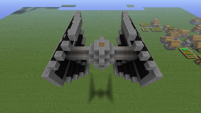 TIE Interceptor Minecraft Map