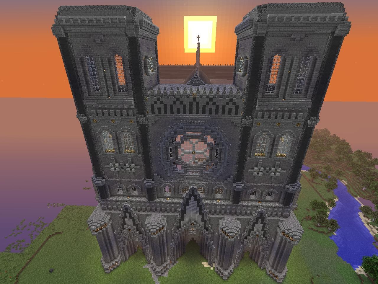 French Gothic Cathedral Minecraft Map