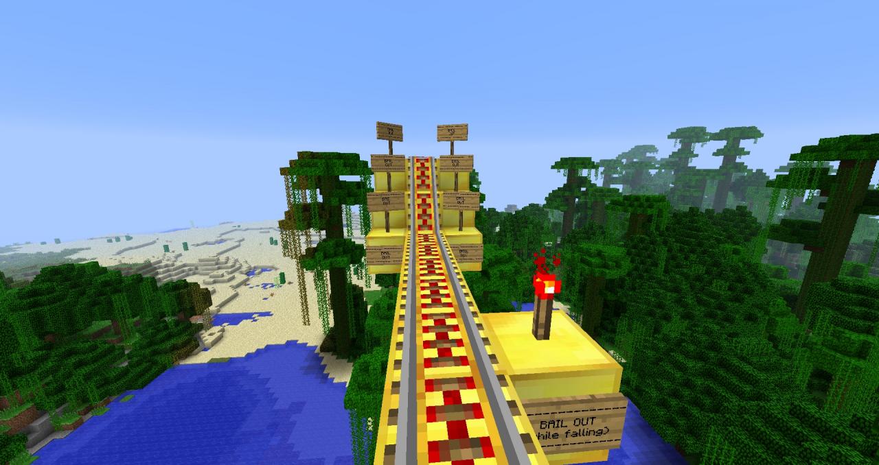Budder Coaster! Minecraft Map