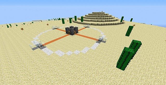 Hunger Games desert survival Minecraft Map