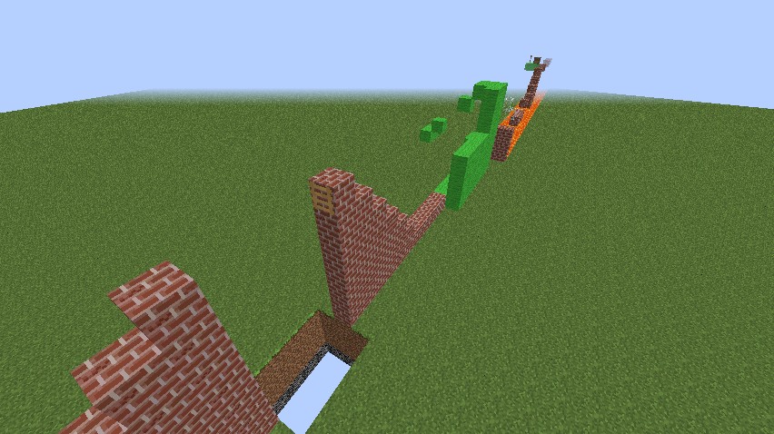 MarioCraft: Mario Parkour! Minecraft Map