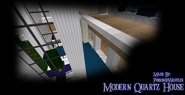 "Modern" Quartz House Minecraft Map