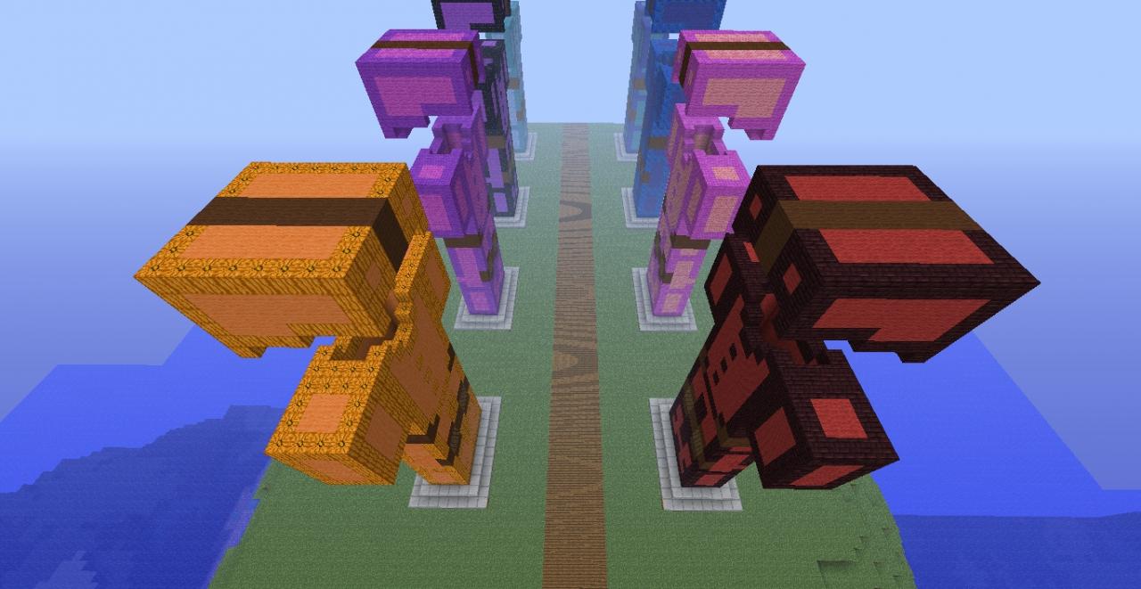 People Statues - Armor Minecraft Map