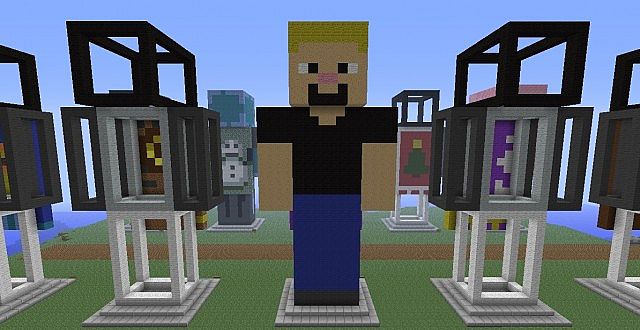 People Statues - Capes Minecraft Map