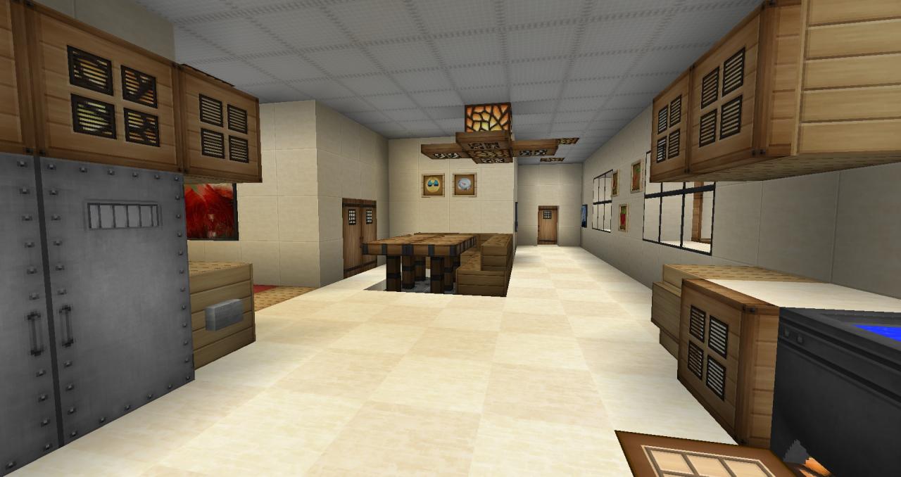 Colonial House - Furnished Minecraft Map