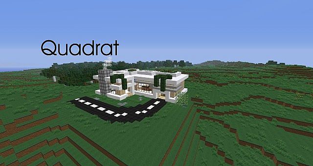 Quadrat - A Modern Build Minecraft Map