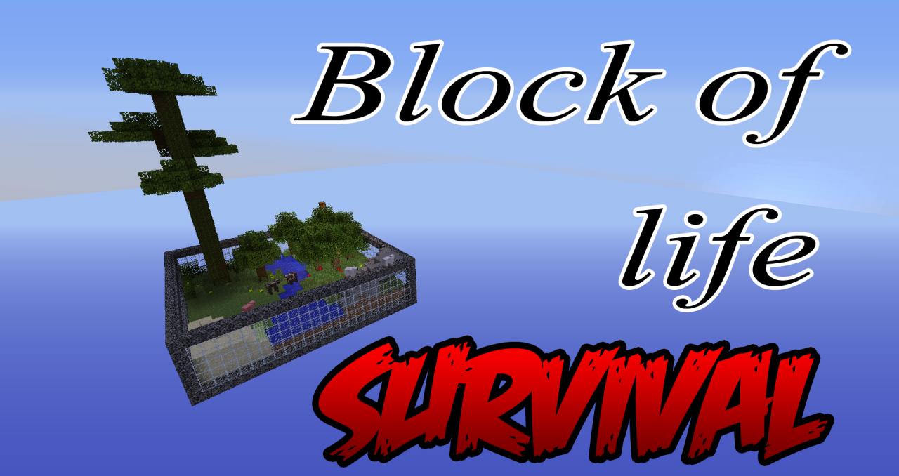 Block of Life - Survival map Minecraft Map