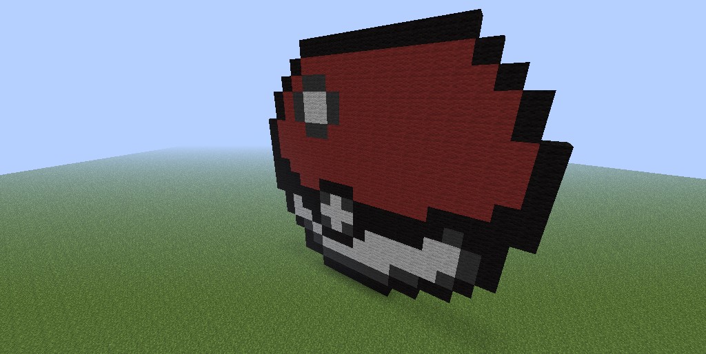 Pokeball Minecraft Map