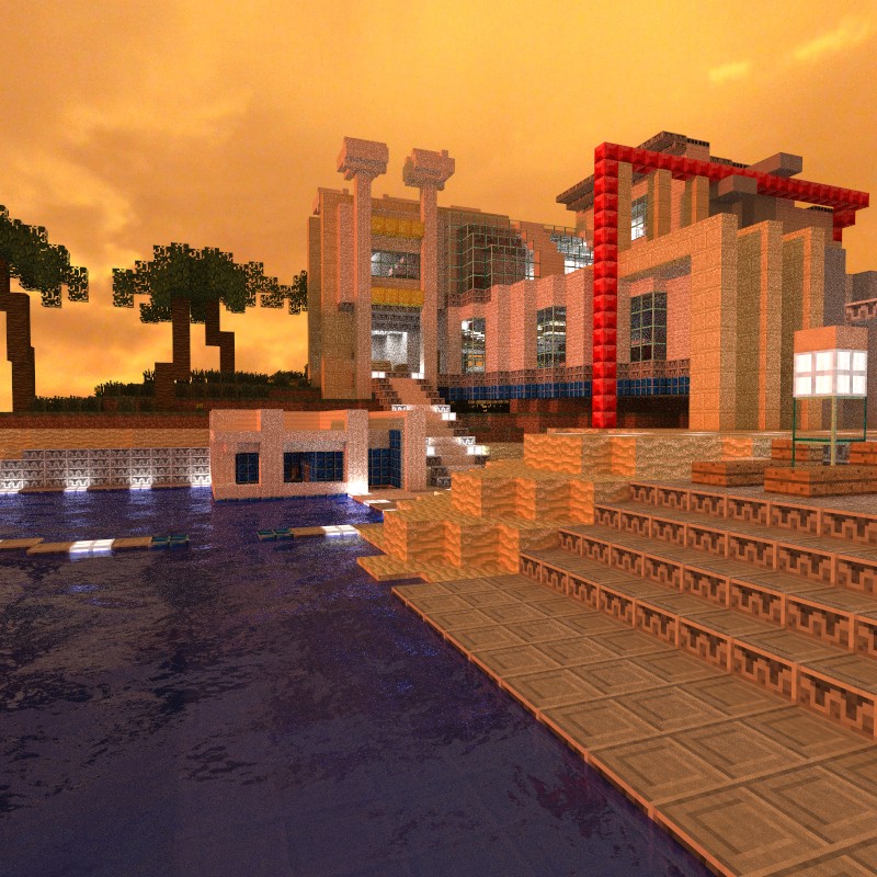 Modern Island Estate Minecraft Map