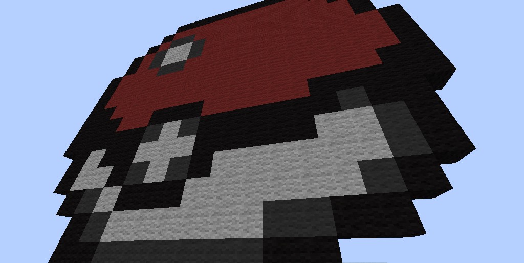 Pokeball Minecraft Map