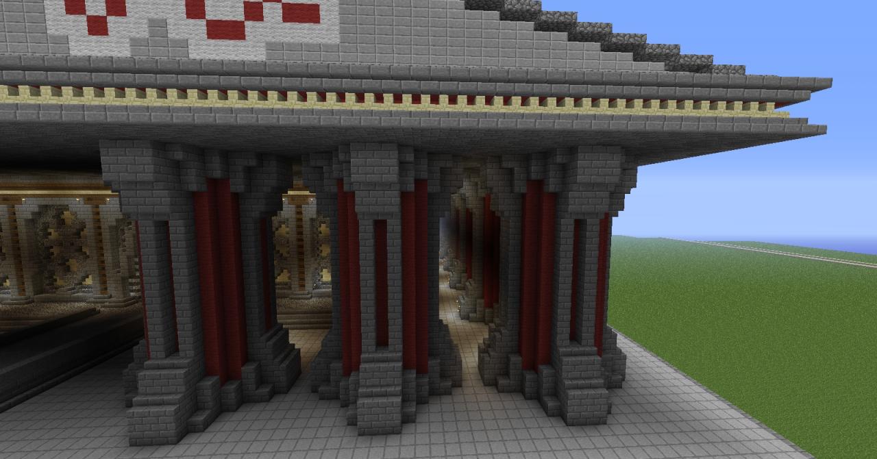 Roman style Temple Minecraft Map