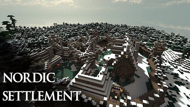 Nordic Settlement Minecraft Map