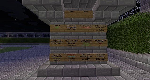 Cross Survival Minecraft Server