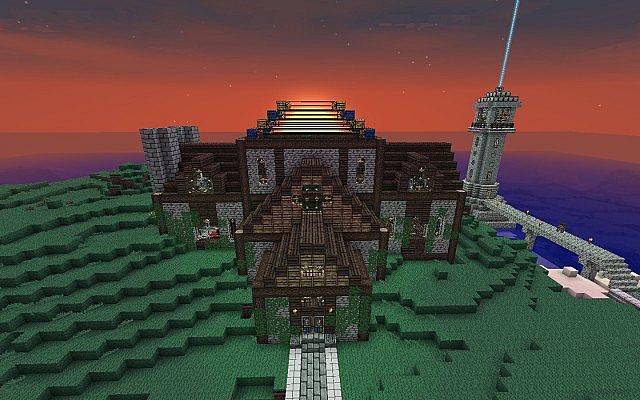 Enchanted Library Minecraft Map