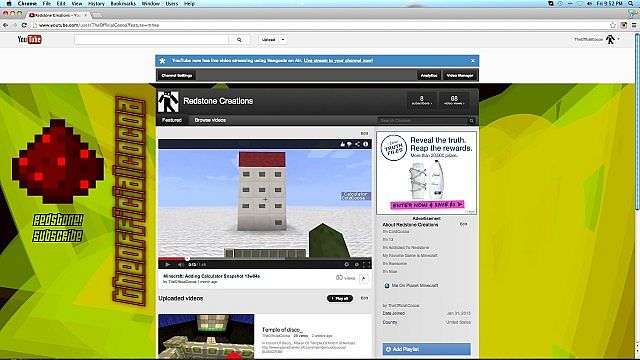 I Have YouTube! News! Server!