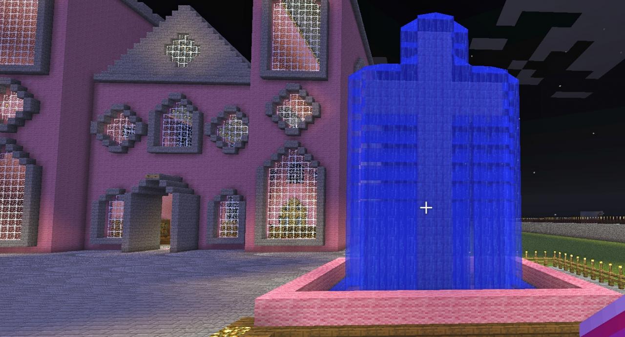 Pink Minecraft Church Minecraft Map