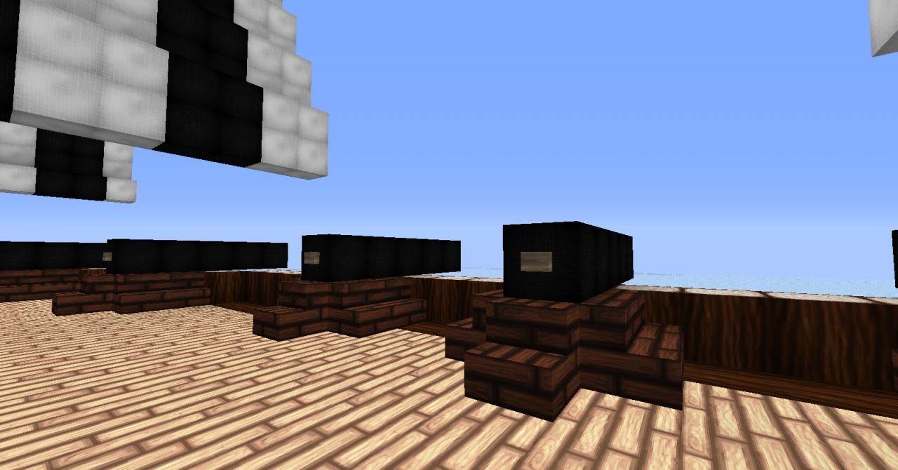 The Vengeful Wolf - Privateer Pirate Galleon Minecraft Map