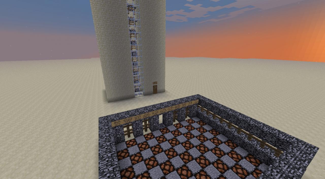 Minecraft Working ELEVATOR!! Minecraft Map