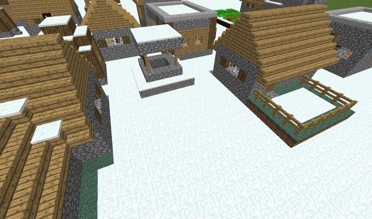 Biome village (mod) Minecraft Map