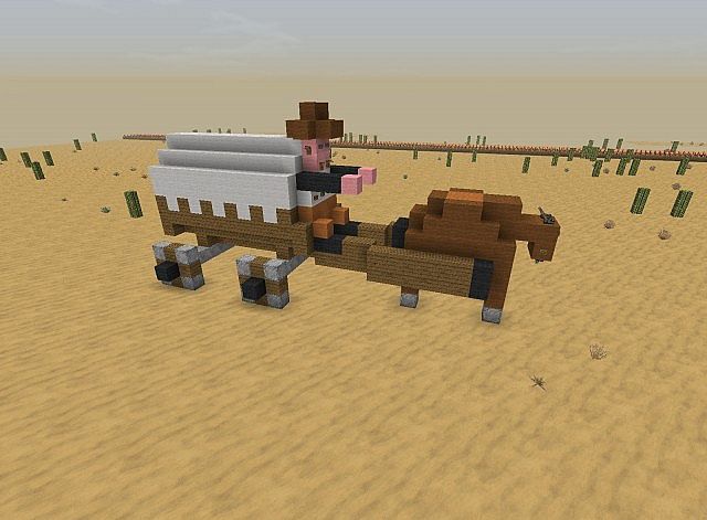 Western Wagon Minecraft Map
