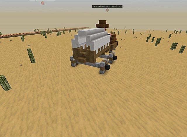 Western Wagon Minecraft Map