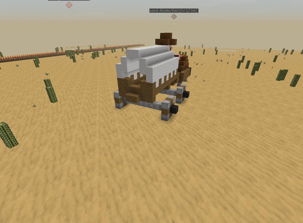 Western Wagon Minecraft Map