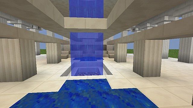 Greek Temple and Pillars Minecraft Map