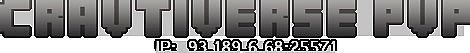 Craftiverse PvP Minecraft Server