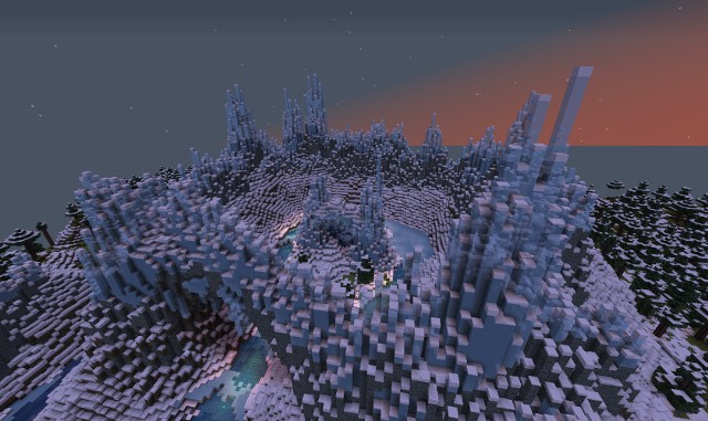 Eternia Mountains Minecraft Map