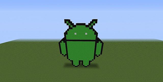 Android 3D Pixel Art Minecraft Map
