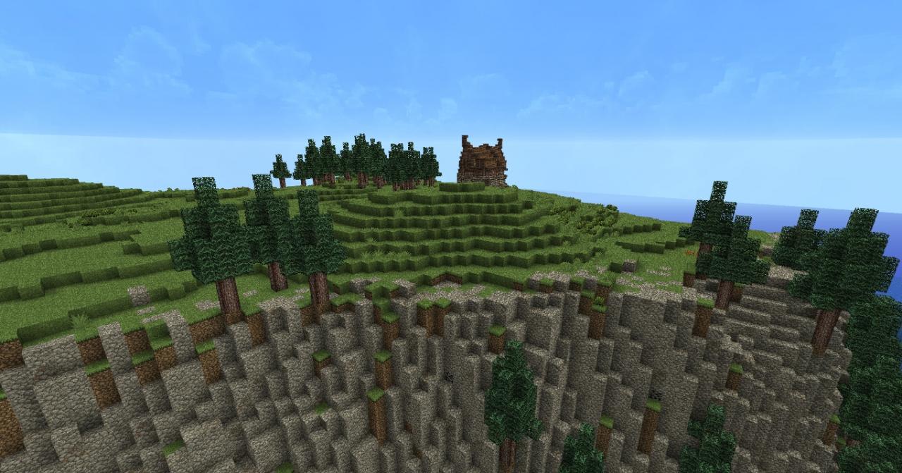 Northern Survival Island Minecraft Map