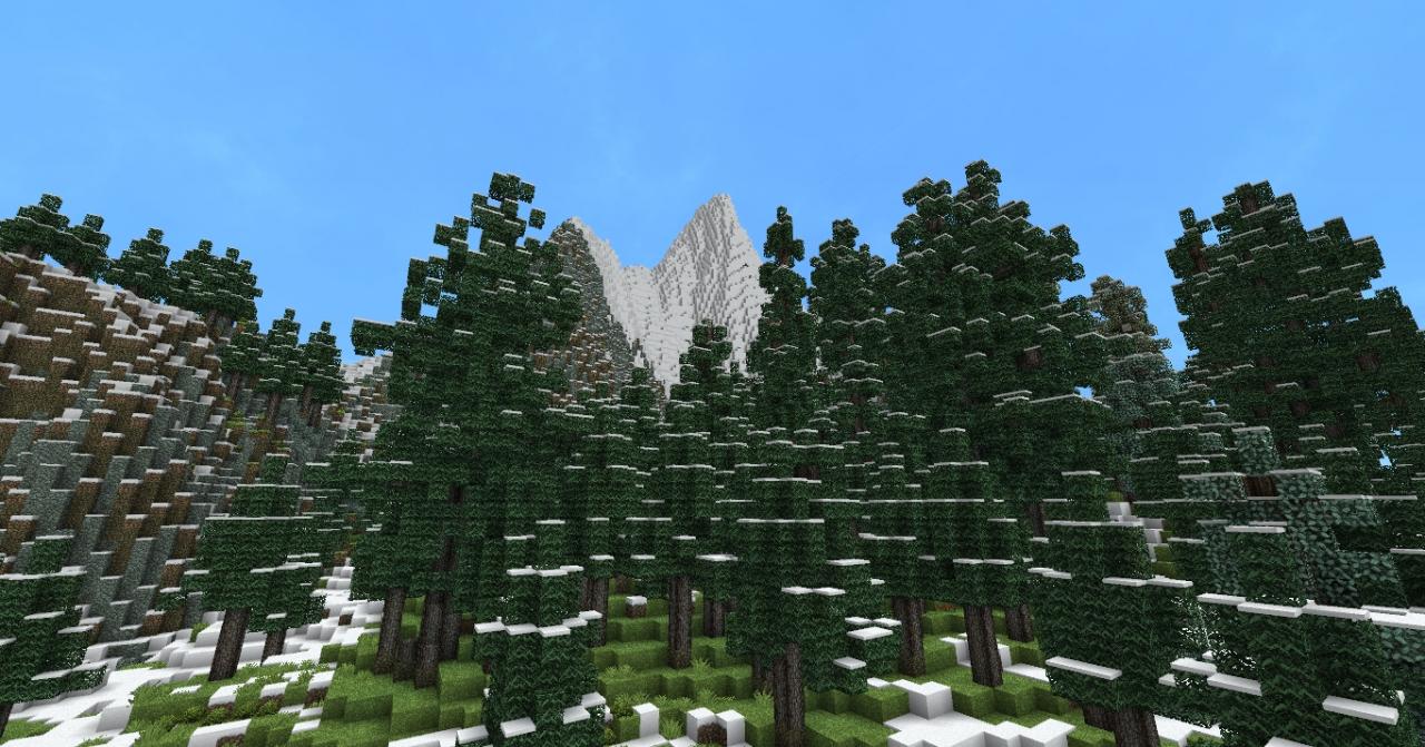 Northern Survival Island Minecraft Map