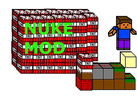 Nuke Minecraft Mod