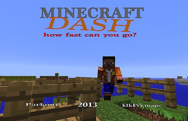 Minecraft DASH [klk155 maps] Minecraft Map