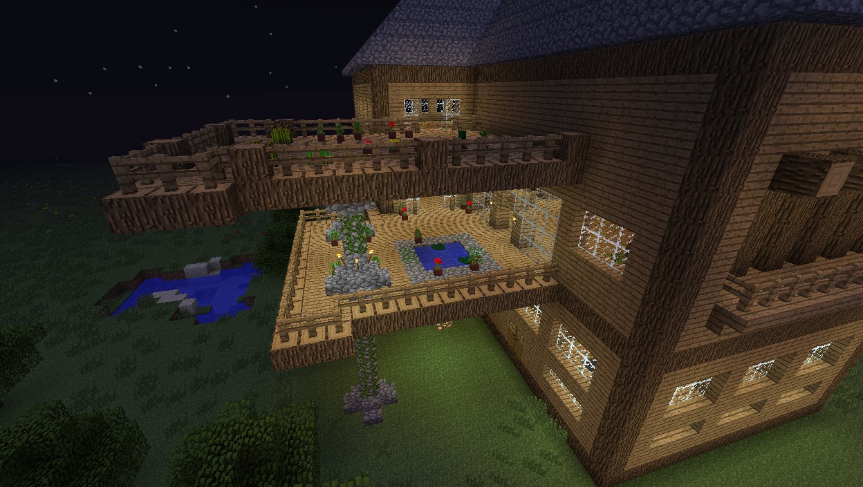 The luxury manor Minecraft Map