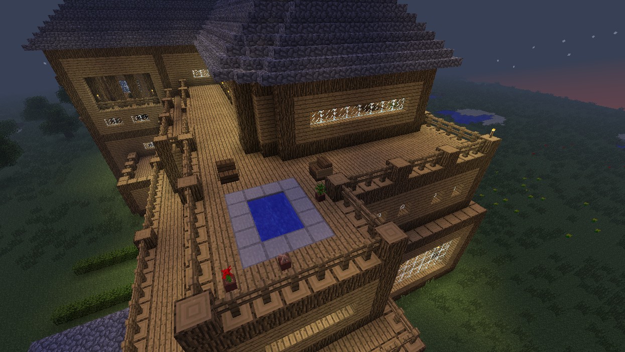 The luxury manor Minecraft Map