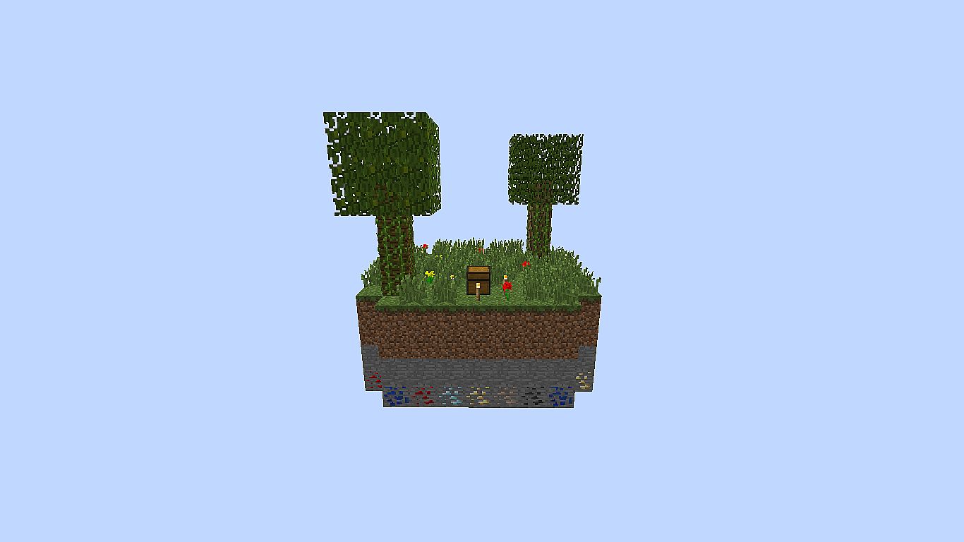 Sky Block Minecraft Map