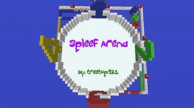 Spleef Arena Minecraft Map