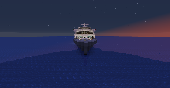 mini cruise ship Minecraft Map