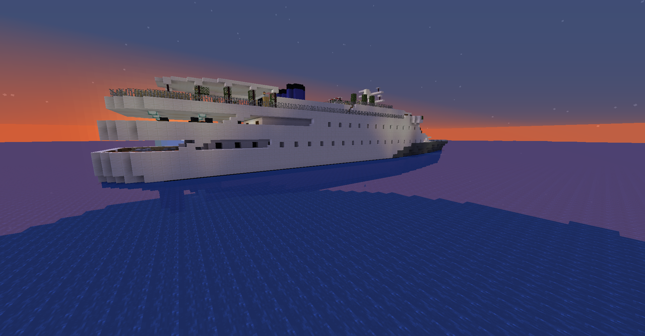 mini cruise ship Minecraft Map