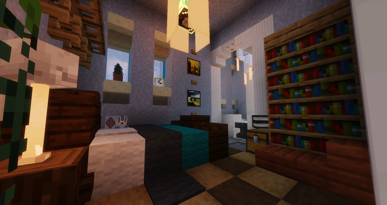 Blue Lakes Interior Design Contest Entry Minecraft Map