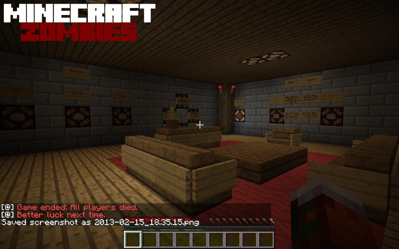 Minecraft Zombies 1.5 - Call of Duty Zombies- Vanilla MC! Minecraft Map