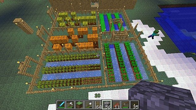 Instant farm ╚(•⌂•)╝ Minecraft Map