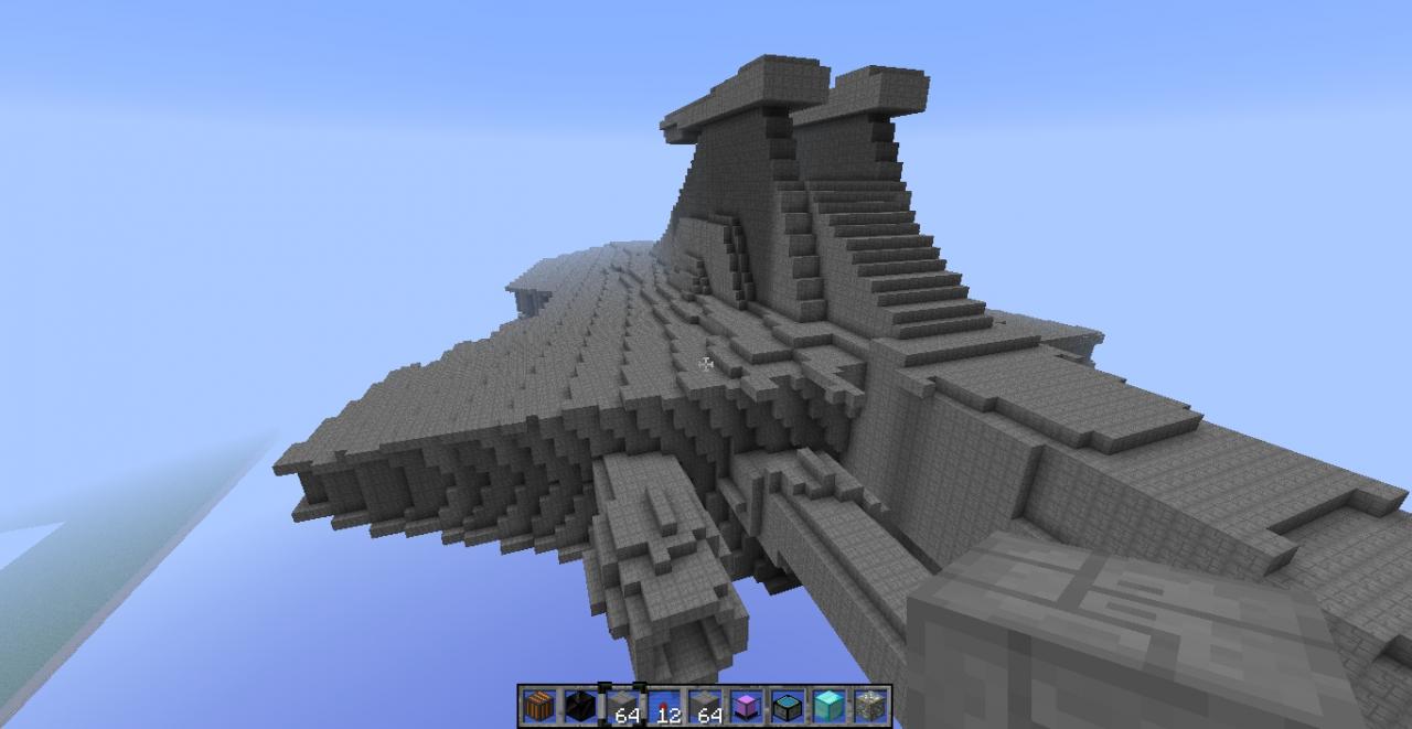 Star Wars Venator Class Destroyer Minecraft Project