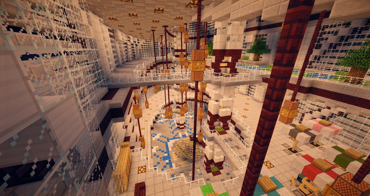 Civitascraft Spawn Complex Minecraft Map
