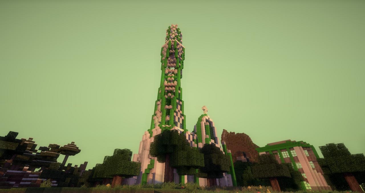 Modern Church (BioTech City) Minecraft Map