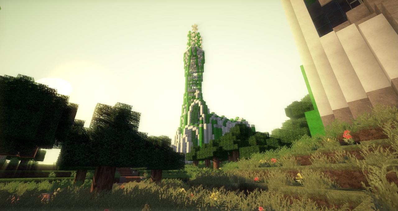 Modern Church (BioTech City) Minecraft Map