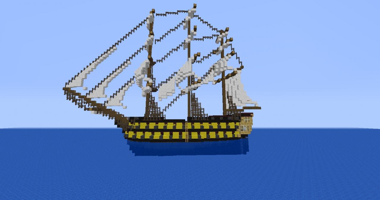 HMS Raisonnable Minecraft Map