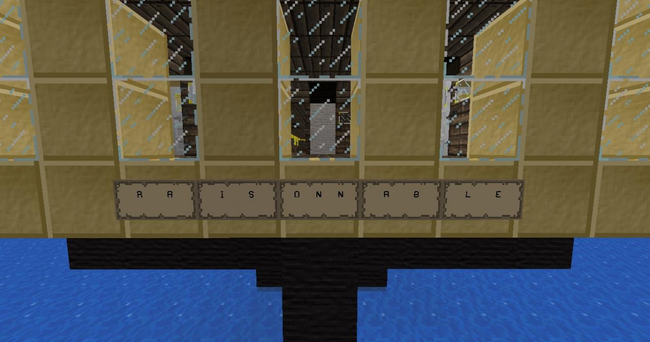 HMS Raisonnable Minecraft Map