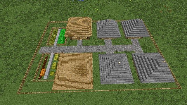 Small village Minecraft Map
